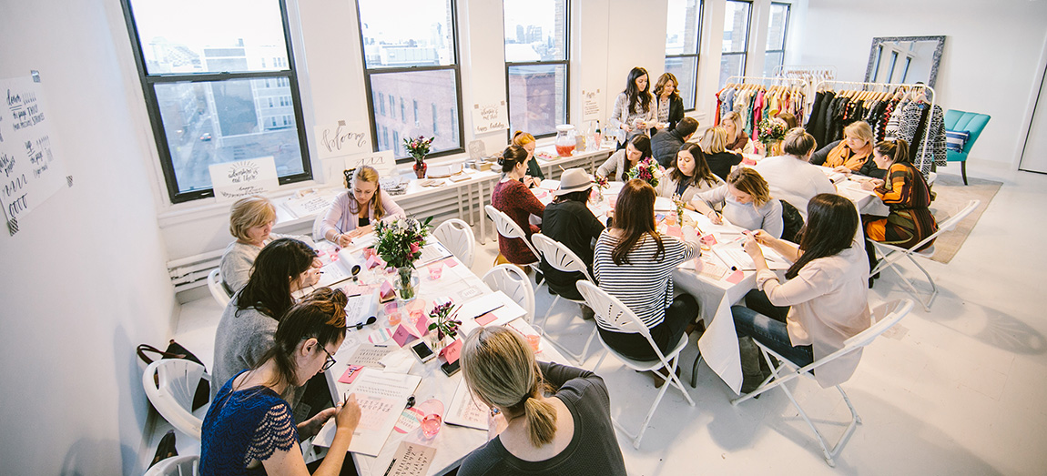 Fun Calligraphy Classes Paired With Crafty Cocktails at Fabulous Venues.