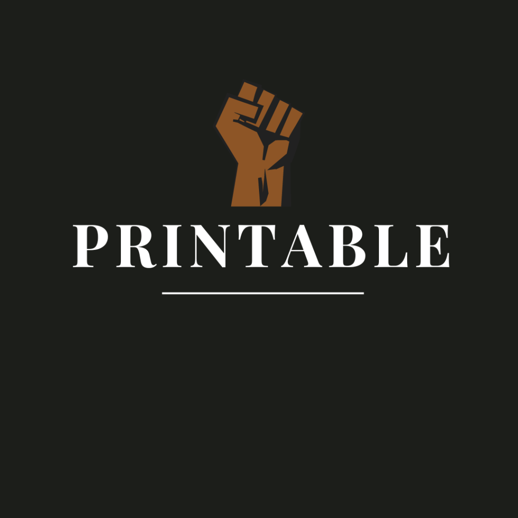 Black History Month Word Guide - Sip & Script