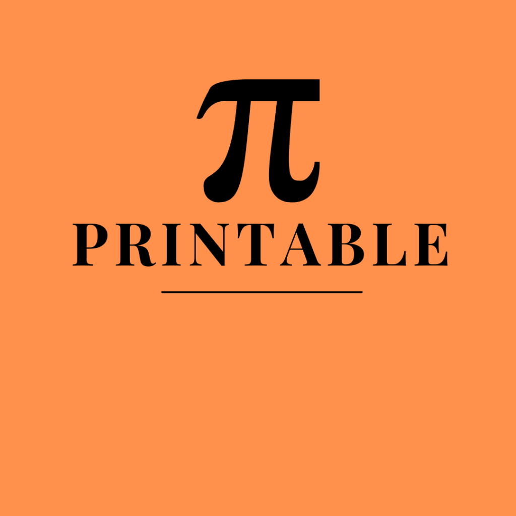 Pi Day Word Guide - Sip & Script