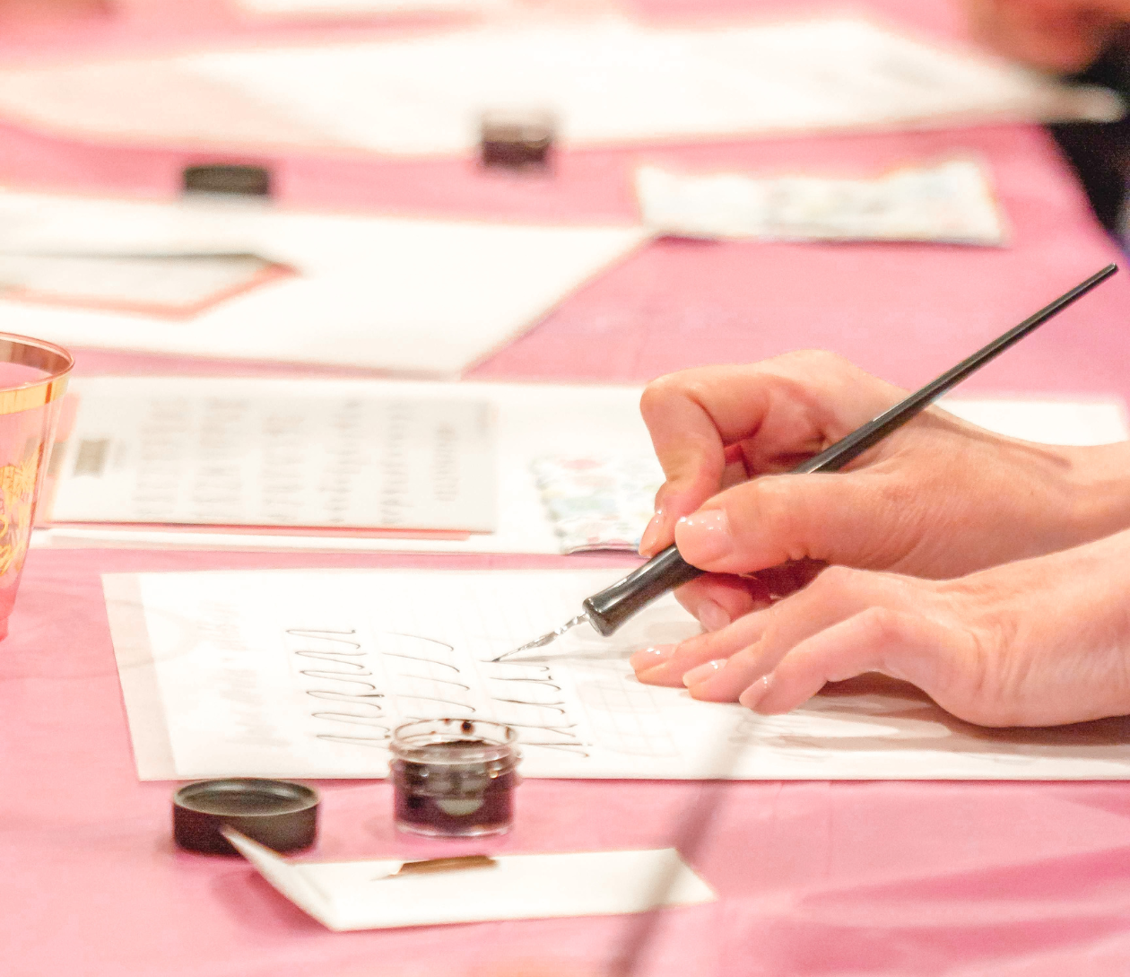Upcoming Events, Calligraphy Classes, Hand Lettering