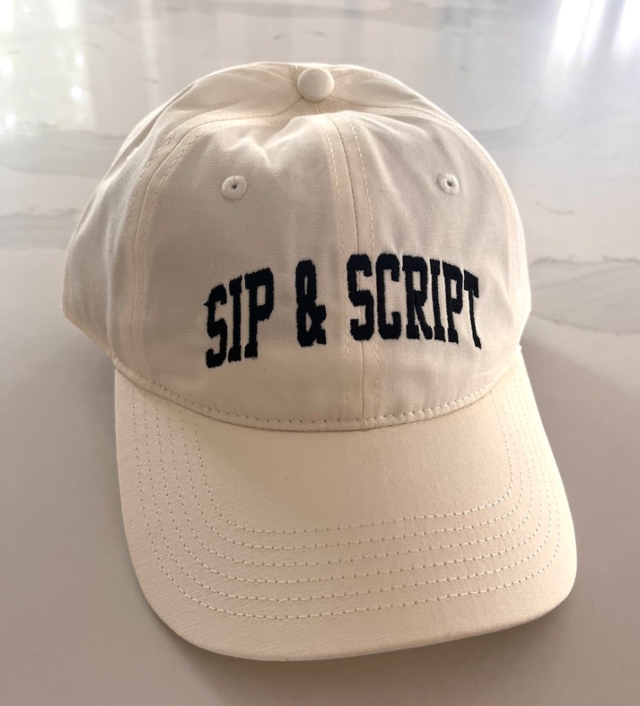 Sip & Script Collegiate Hat - Sip & Script