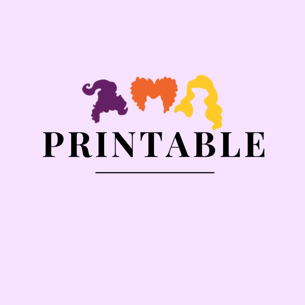 Hocus Pocus Word Guide - Sip & Script