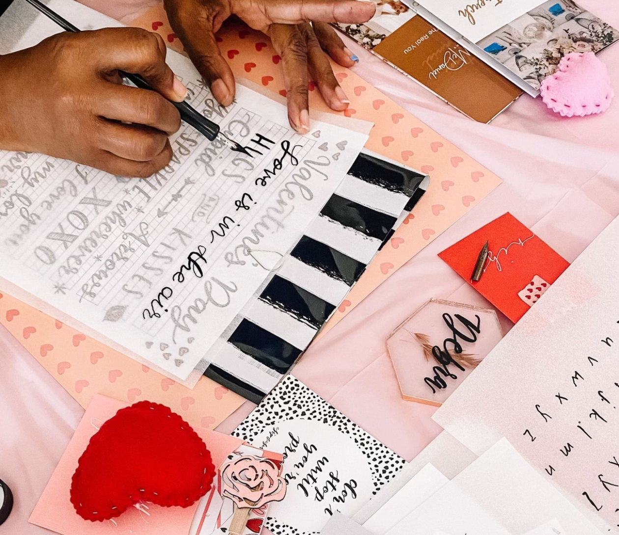 Upcoming Modern Calligraphy & Brush Lettering Classes, Sip & Script®