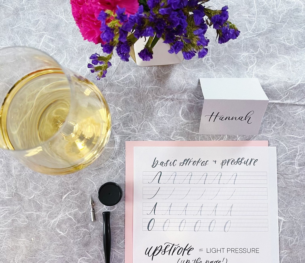 Upcoming Modern Calligraphy & Brush Lettering Classes, Sip & Script®