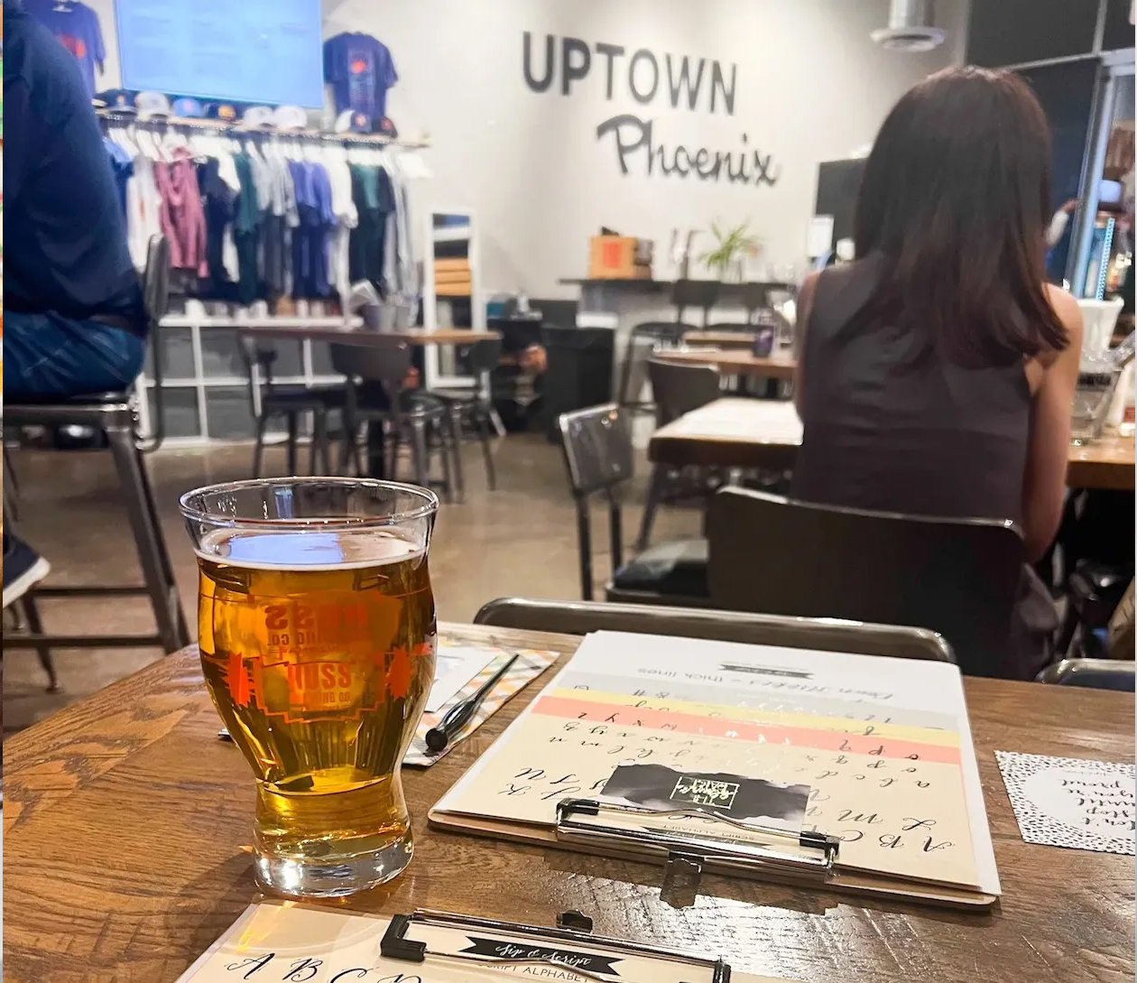 Upcoming Modern Calligraphy & Brush Lettering Classes, Sip & Script®