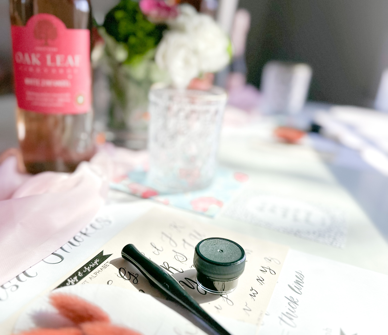 Upcoming Modern Calligraphy & Brush Lettering Classes, Sip & Script®