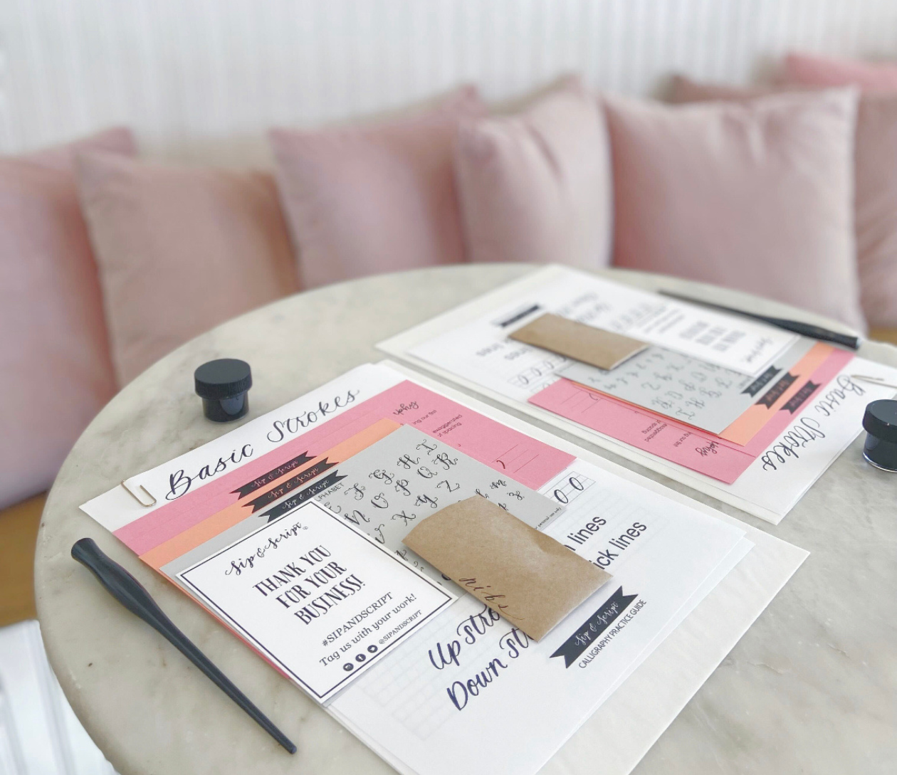 Upcoming Events, Calligraphy Classes, Hand Lettering