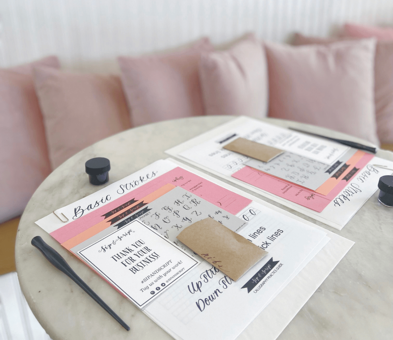 Upcoming Events, Calligraphy Classes, Hand Lettering