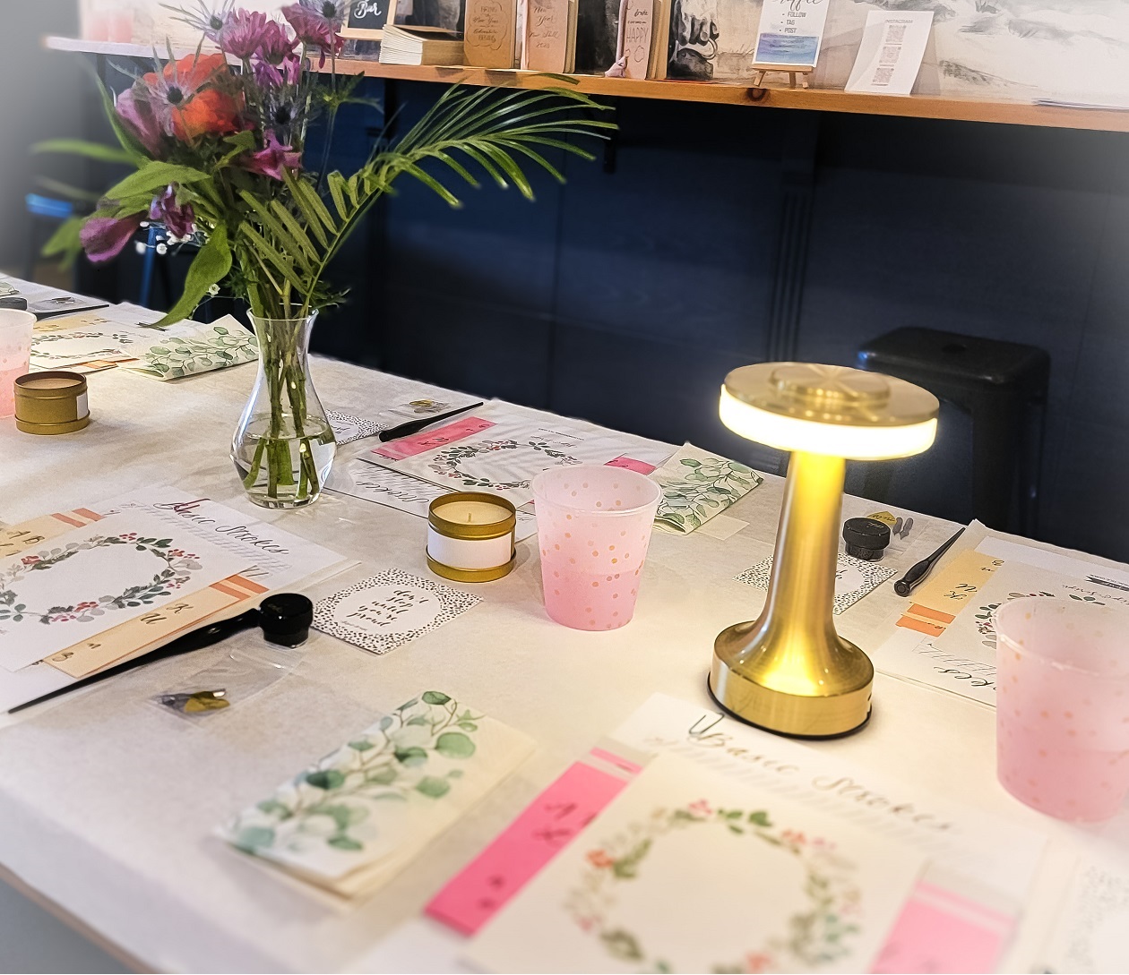 Modern Calligraphy for Beginners @ Gunwhale Ales - Sip & Script