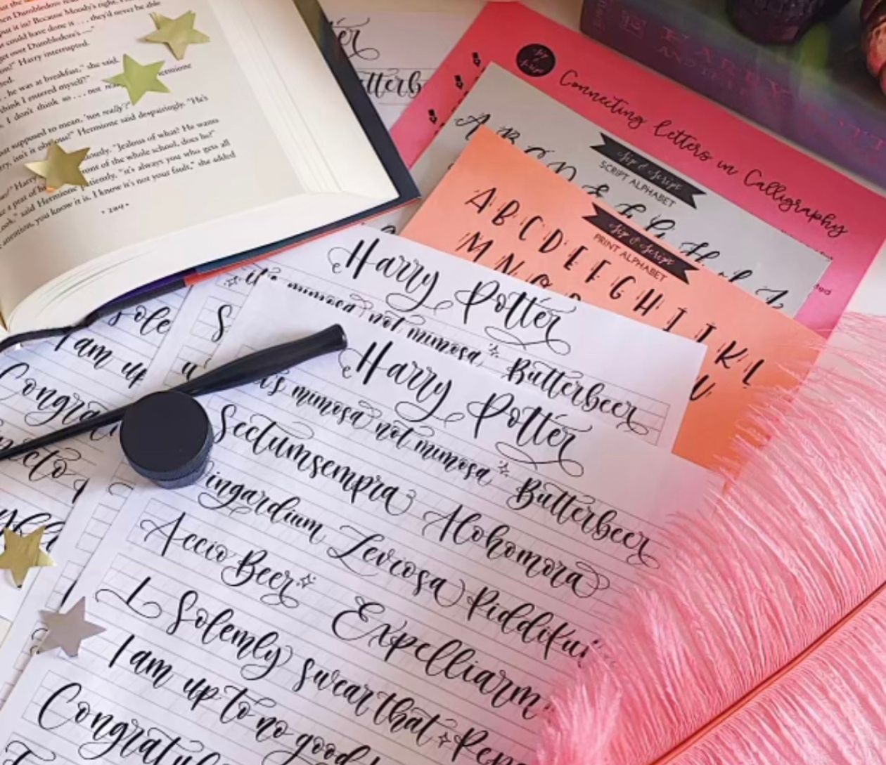 Upcoming Modern Calligraphy & Brush Lettering Classes, Sip & Script®