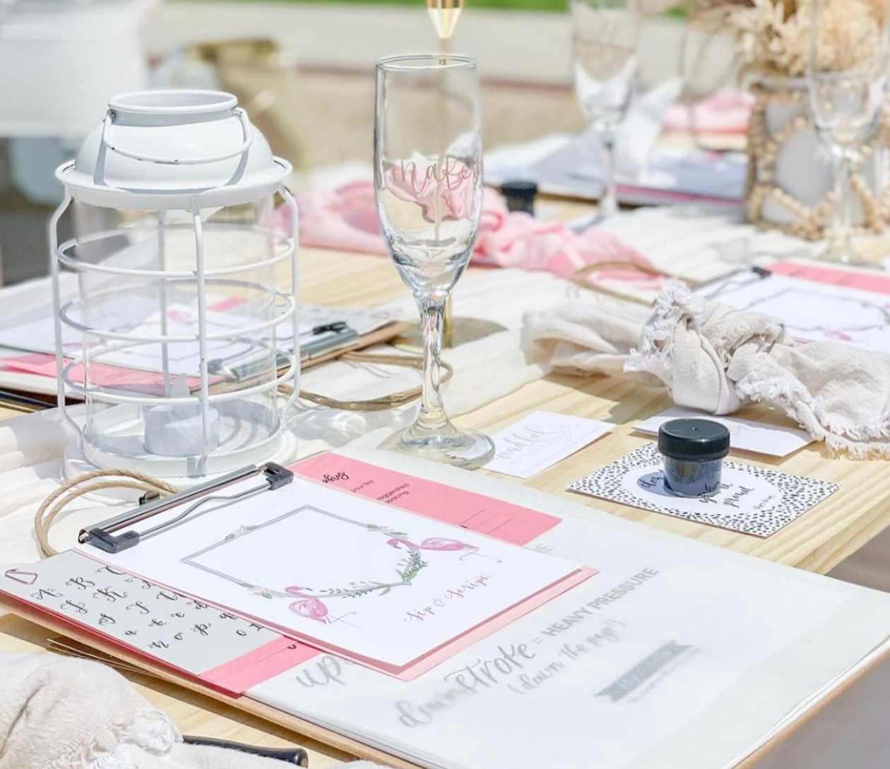 Upcoming Events, Calligraphy Classes, Hand Lettering