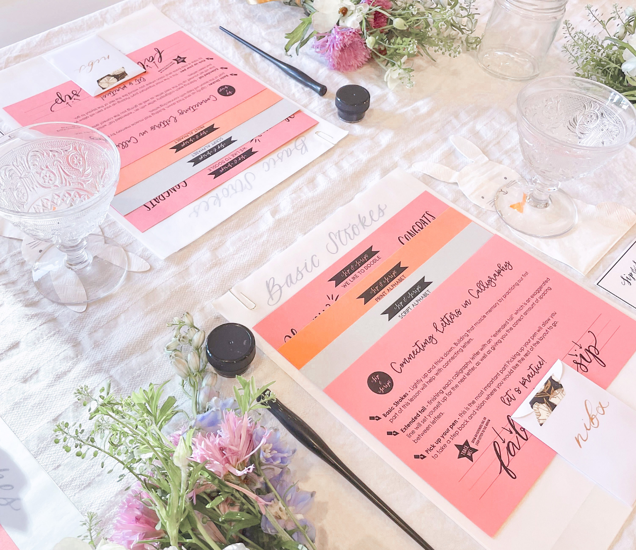 Upcoming Events, Calligraphy Classes, Hand Lettering