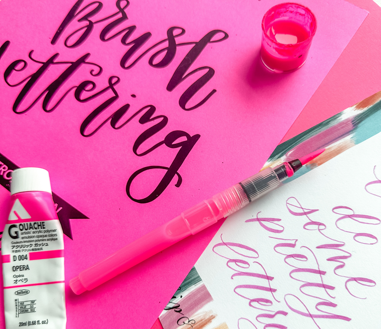 Upcoming Modern Calligraphy & Brush Lettering Classes, Sip & Script®
