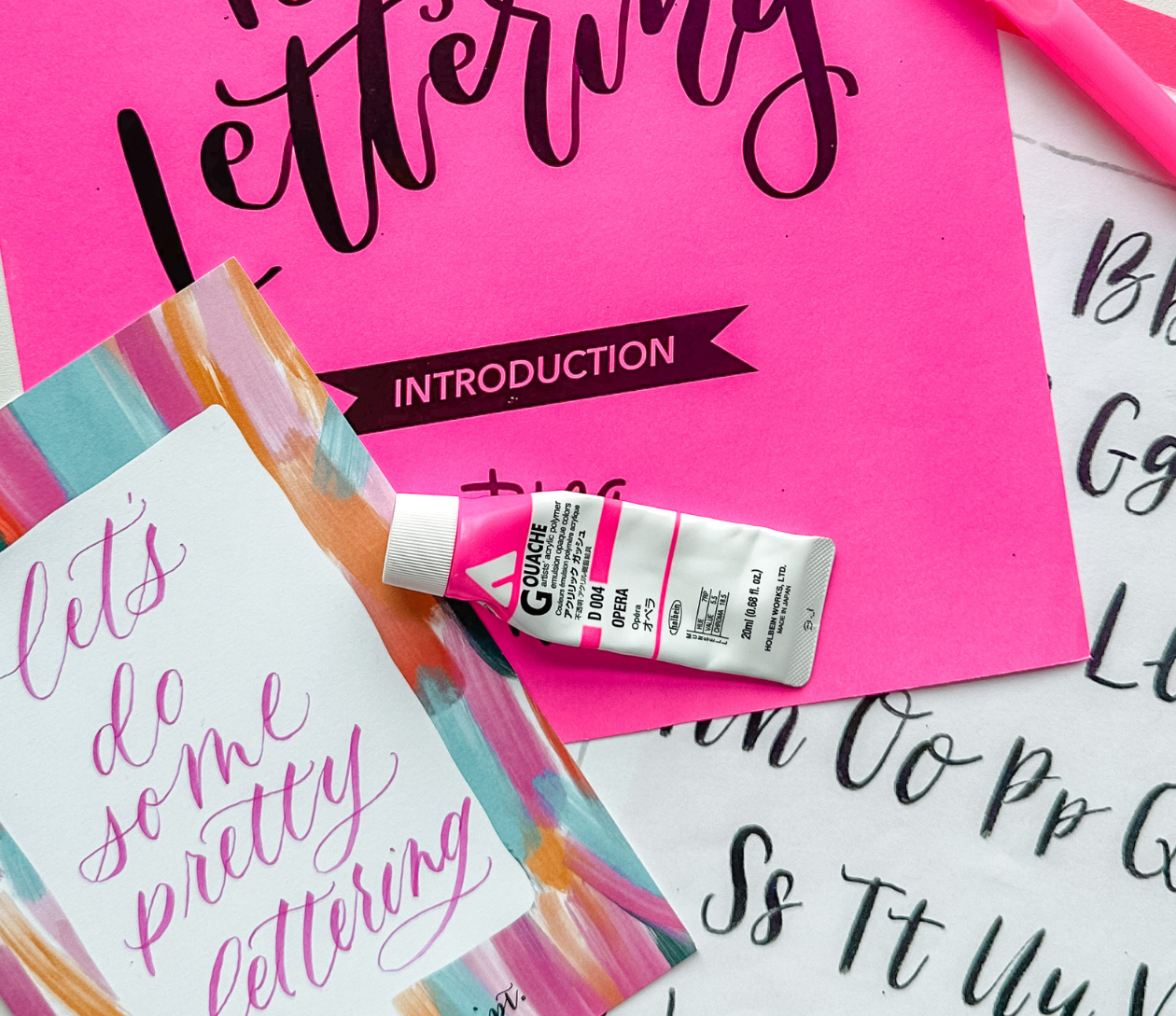 Upcoming Modern Calligraphy & Brush Lettering Classes, Sip & Script®