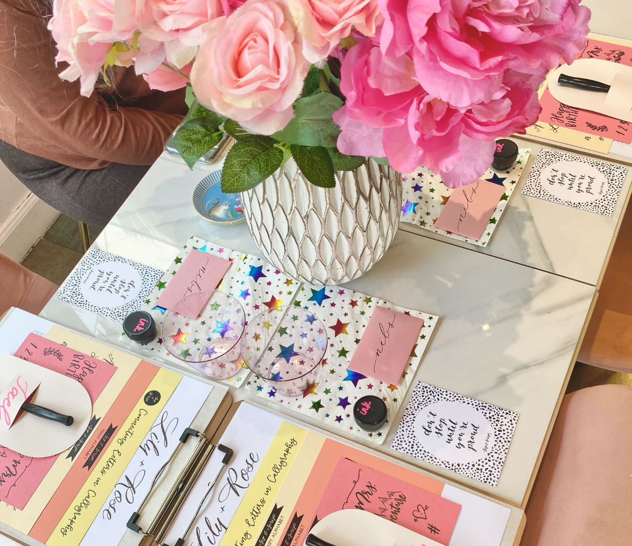 Upcoming Modern Calligraphy & Brush Lettering Classes, Sip & Script®