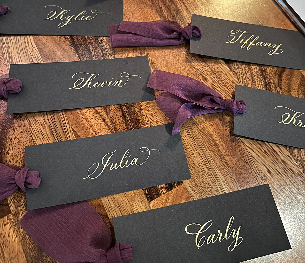 Modern Calligraphy for Beginners at Yeye Jiang Bubble Tea and Croissant ...