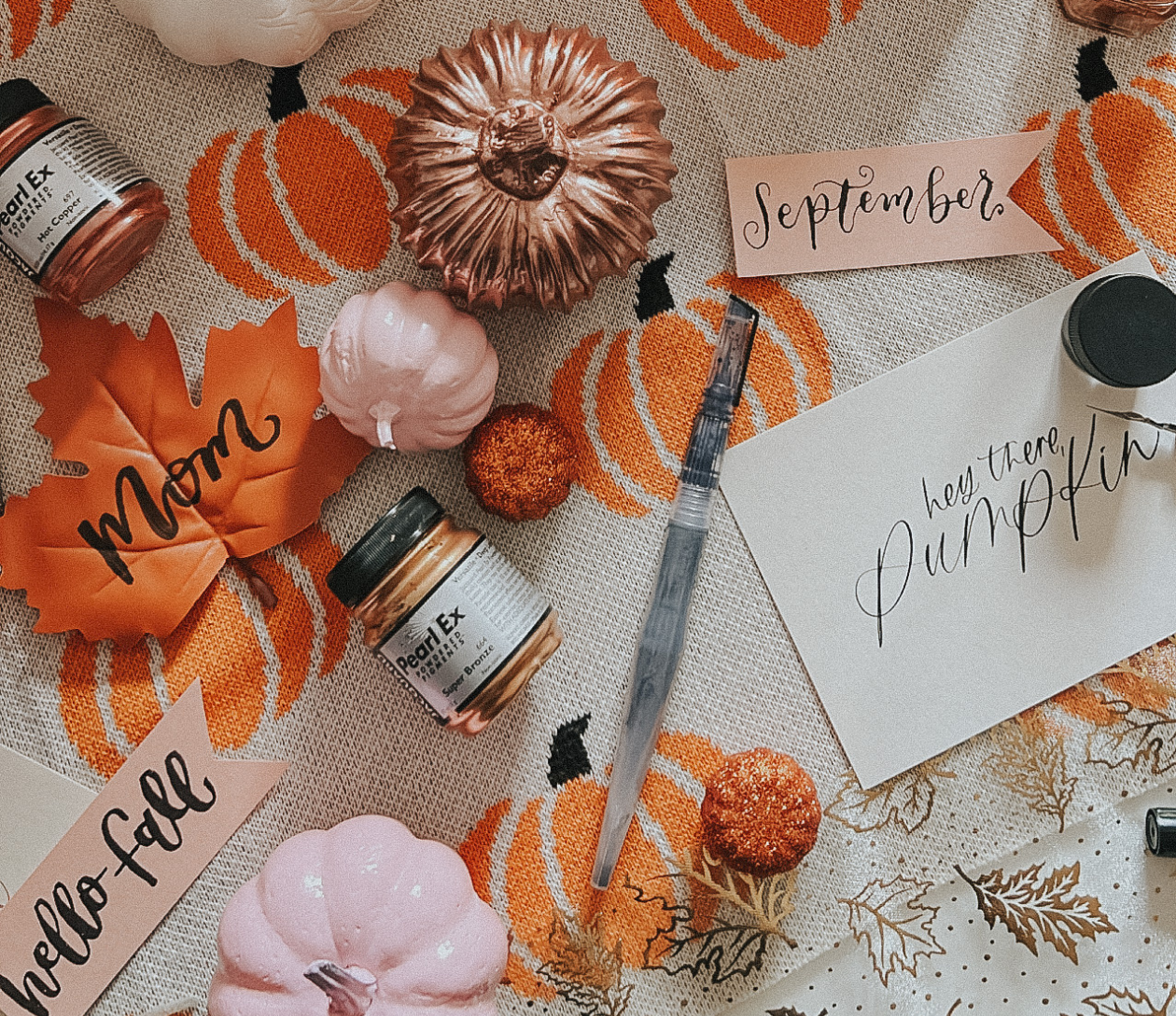 Modern Calligraphy & Pumpkin Lettering for Beginners at Sapori Italian ...