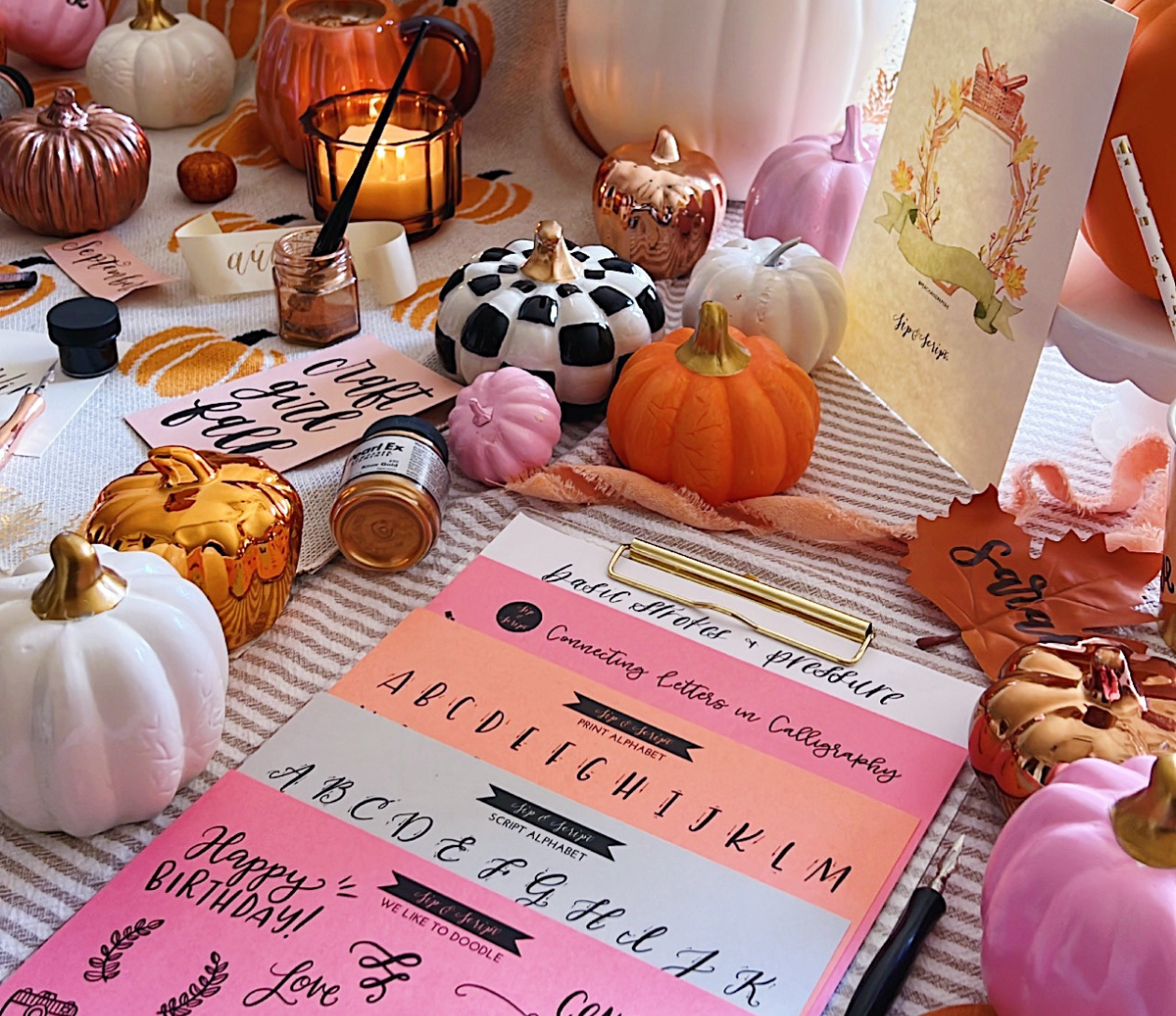 Fall in Love with Modern Calligraphy for Beginners at Locavino - Sip ...