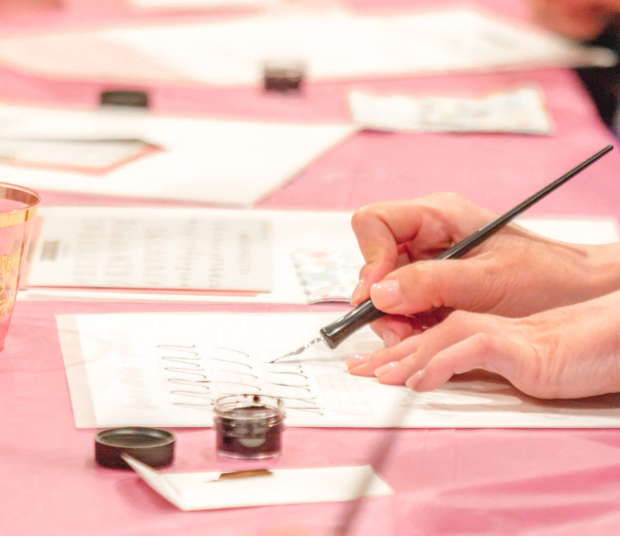 Modern Calligraphy for Beginners at New Heights Brewing Company - Sip ...