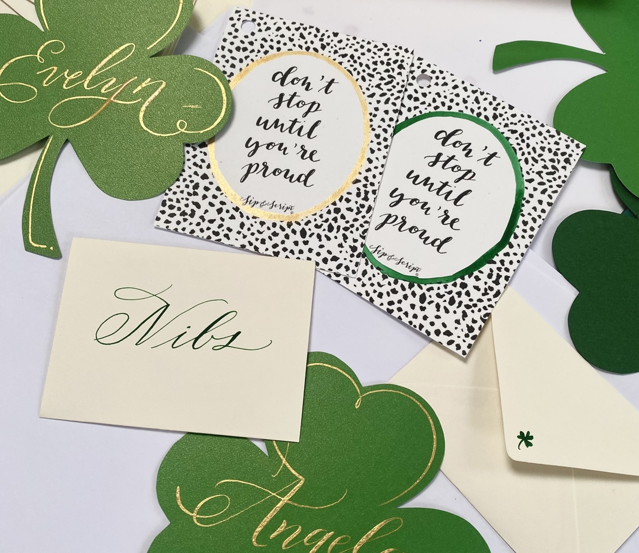 St. Patrick's Day Modern Calligraphy for Beginners at Graduate by ...