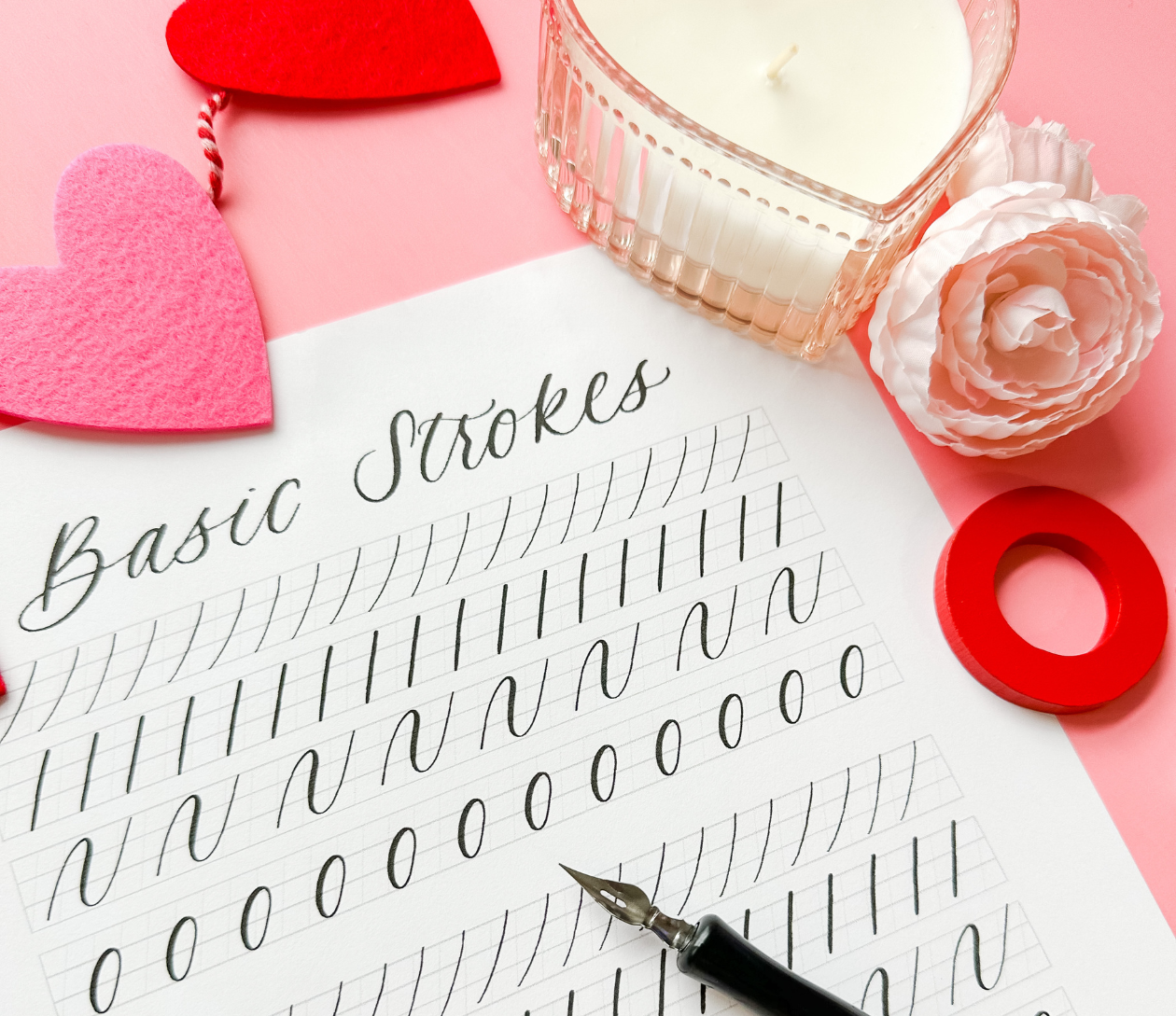 Modern Calligraphy & Galentine’s Lettering for Beginners at Vine32 ...
