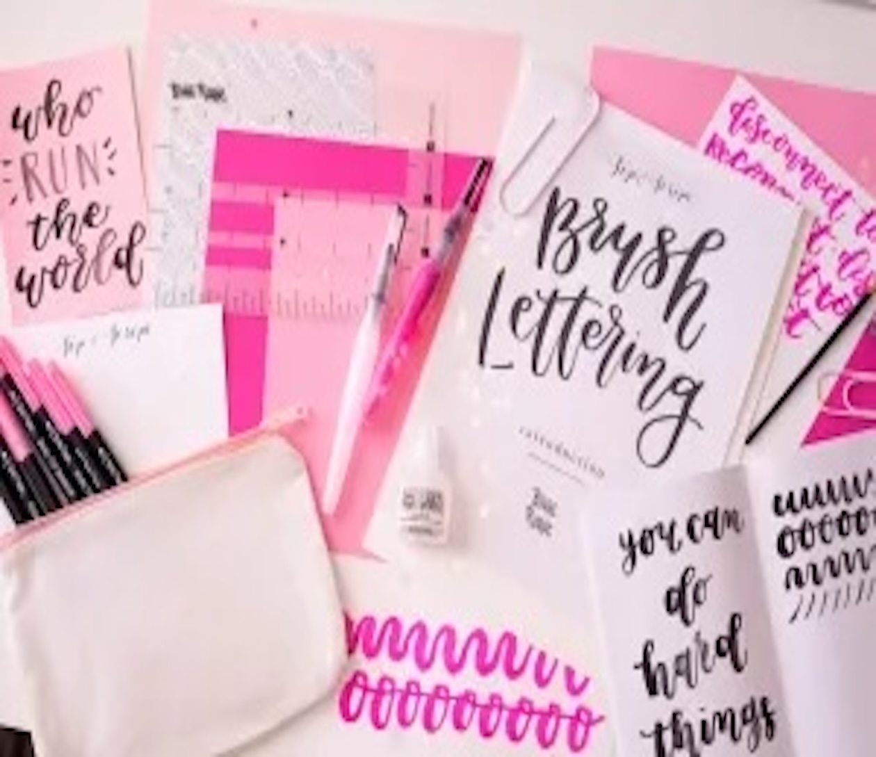 Brush Lettering for Beginners at Namu - Sip & Script